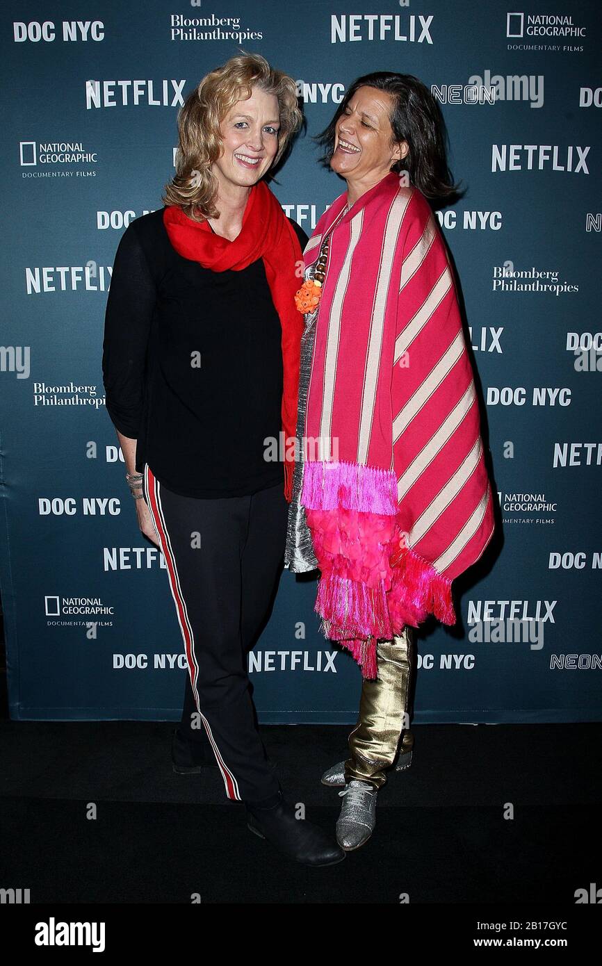 New York, NY, USA. 8 November, 2018. Kimberly Reed, Kirsten Johnson at ...