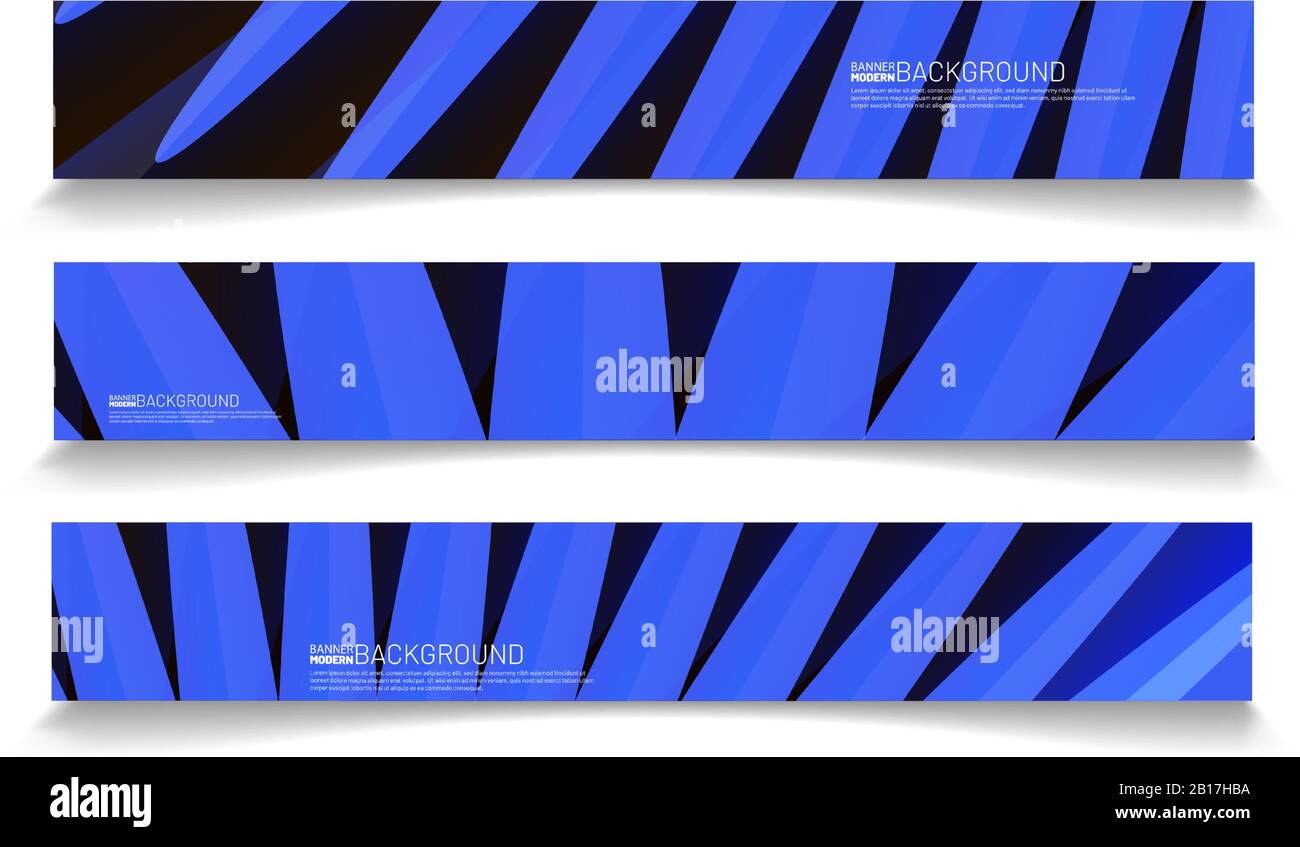 Modern web banner background. abstract vector template design. light ...