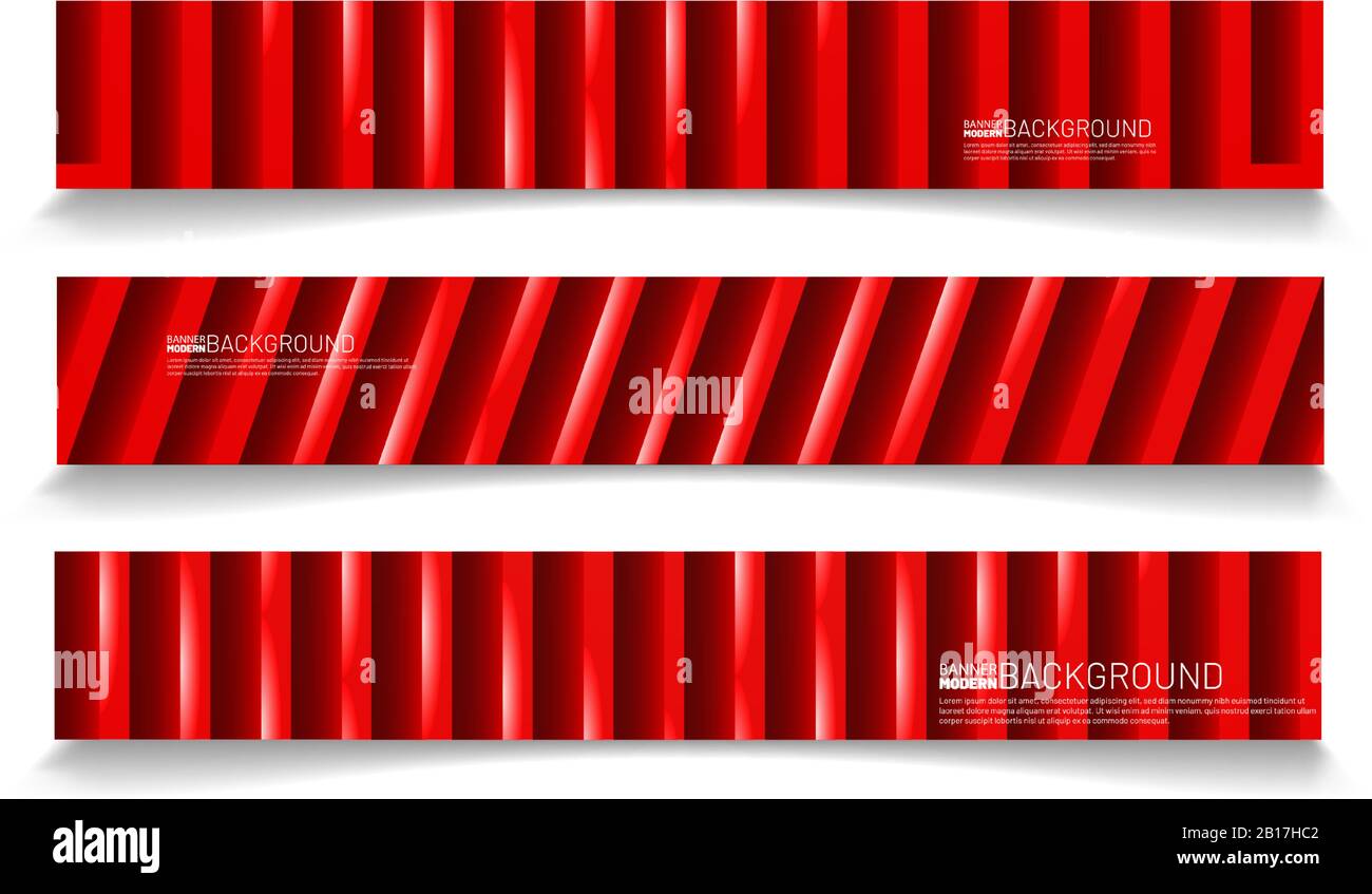 Modern web banner background. abstract vector template design. light ...