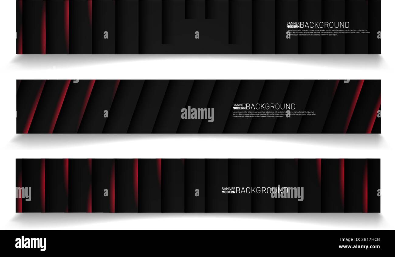 Modern web banner background. abstract vector template design. light ...