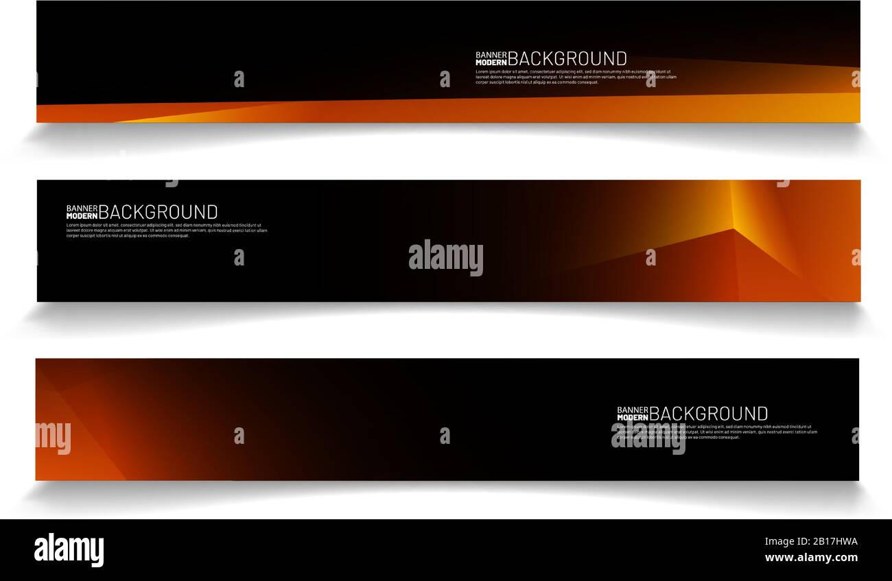 Modern web banner background. abstract vector template design. light ...