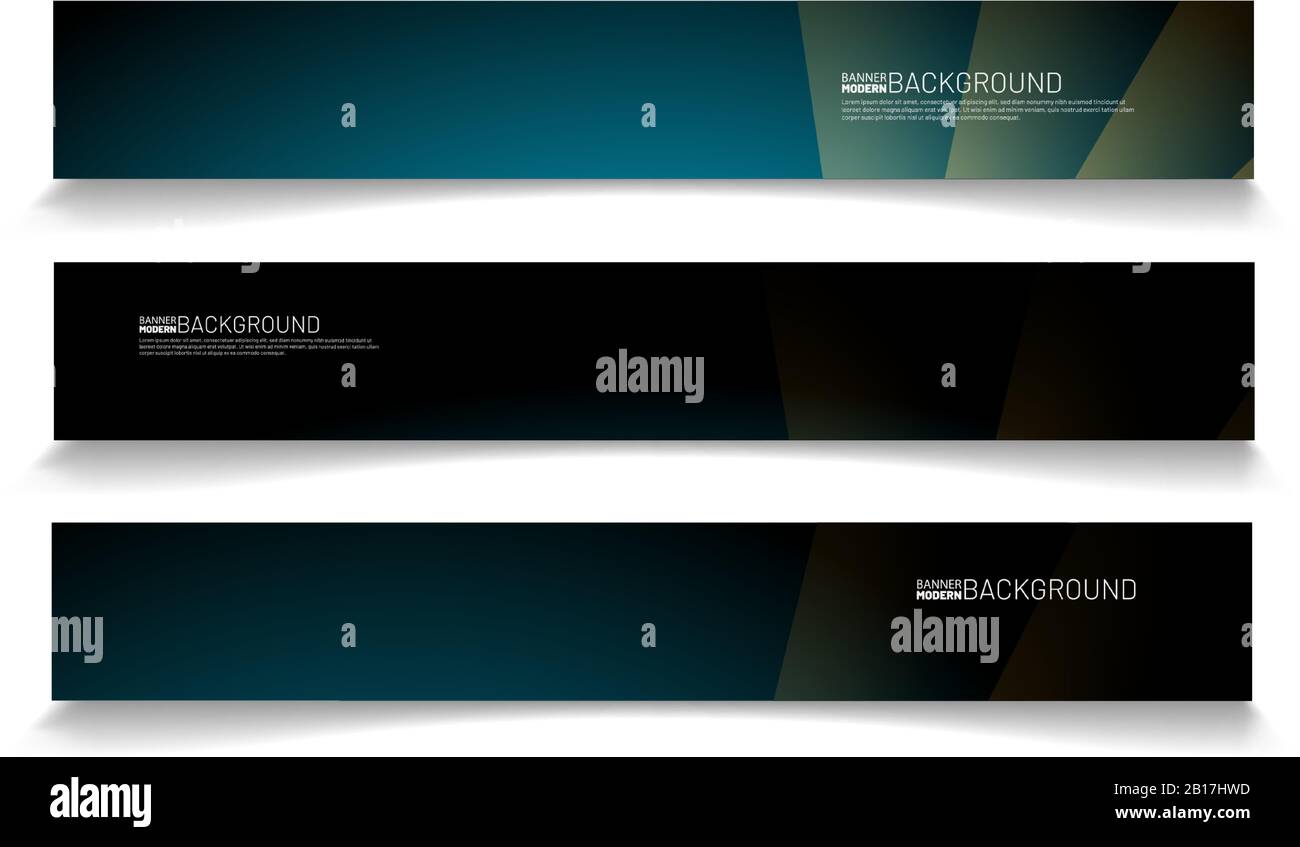 Modern web banner background. abstract vector template design. light ...