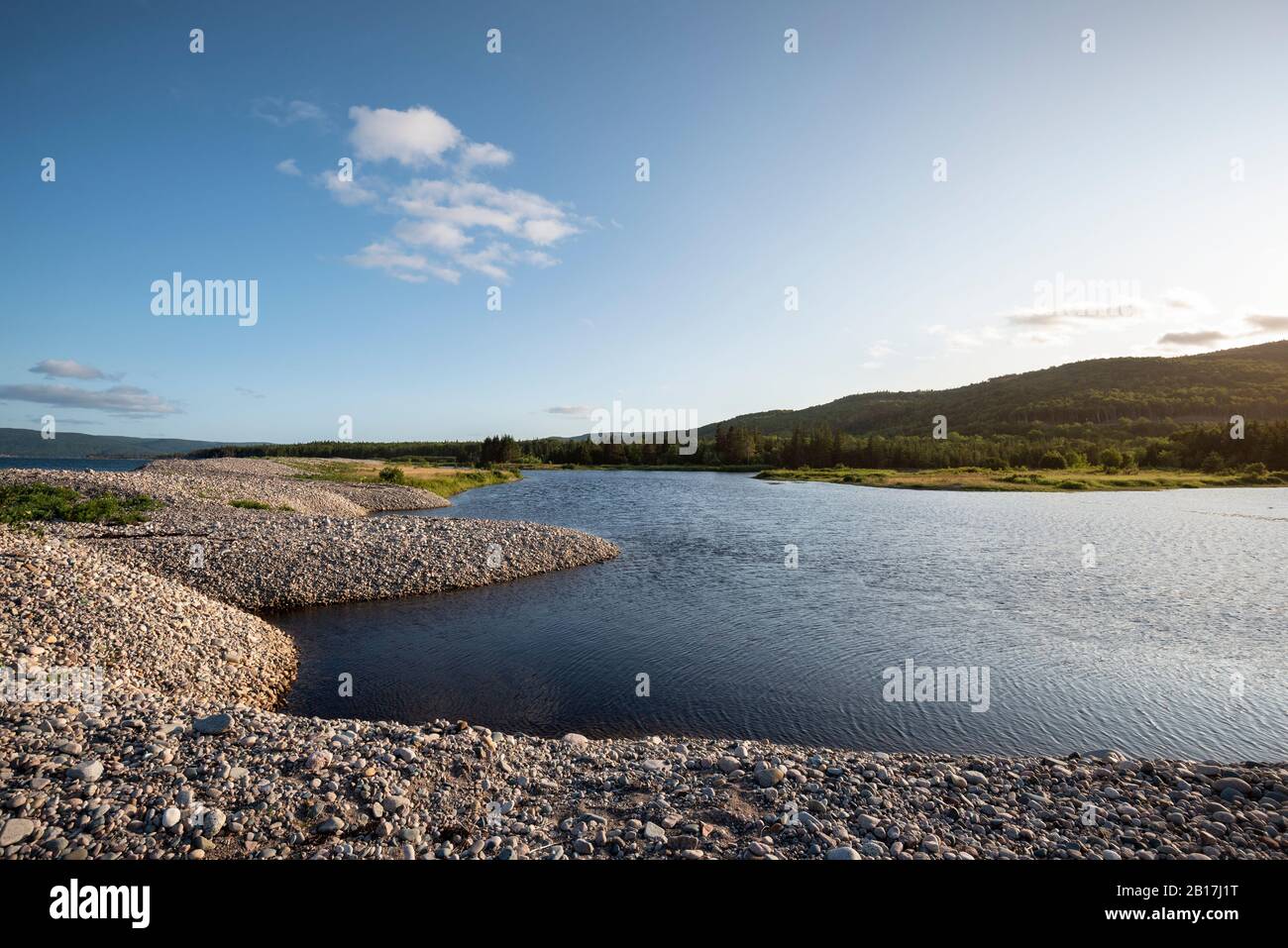 Saint anns bay cape breton highlands national park hi-res stock ...