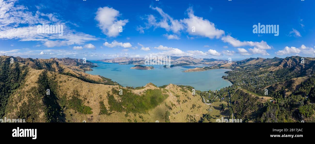 Aerial panorama thomson scenic reserve hi-res stock photography and ...