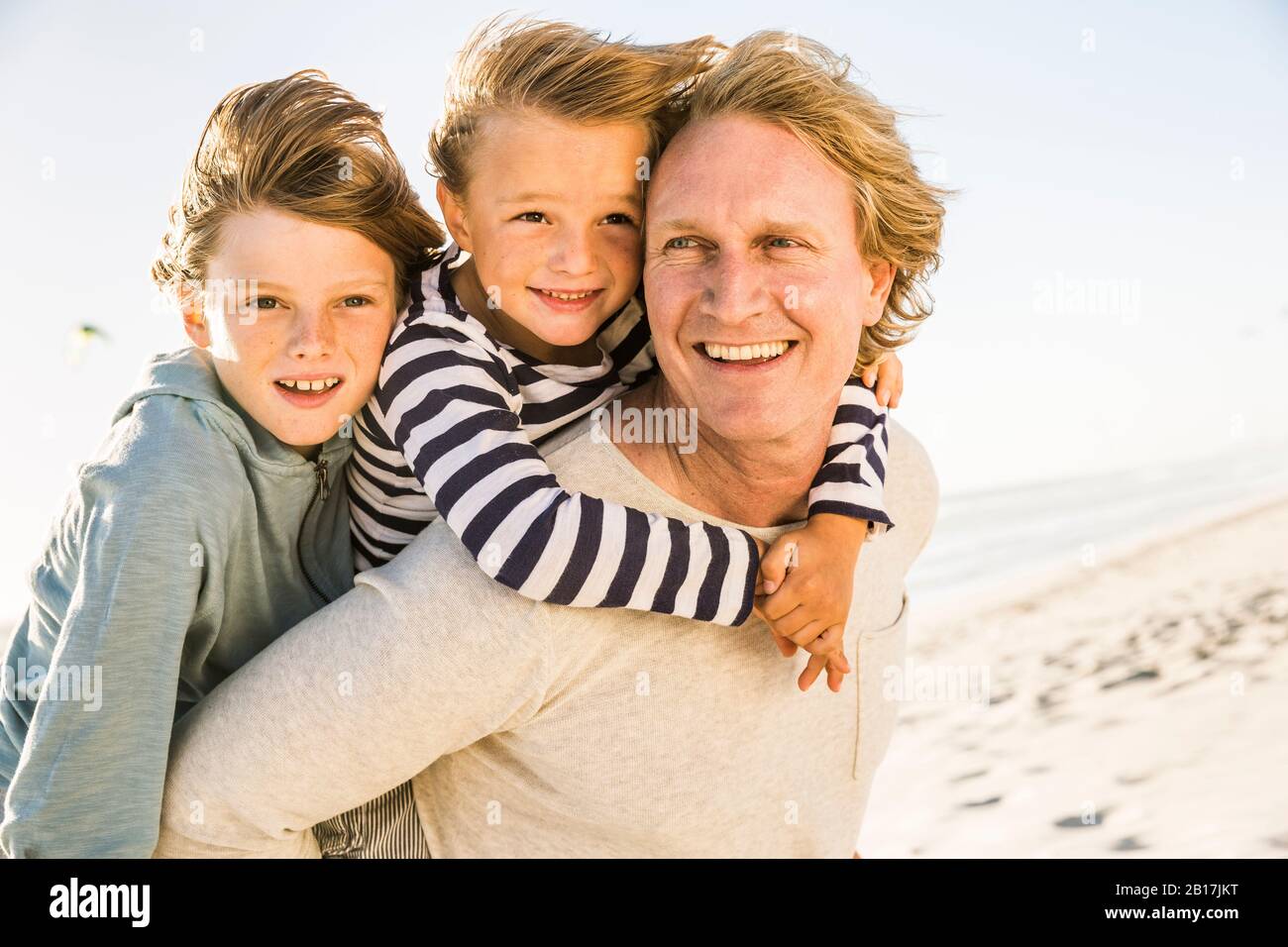 Father and two sons having fun hi-res stock photography and images - Alamy