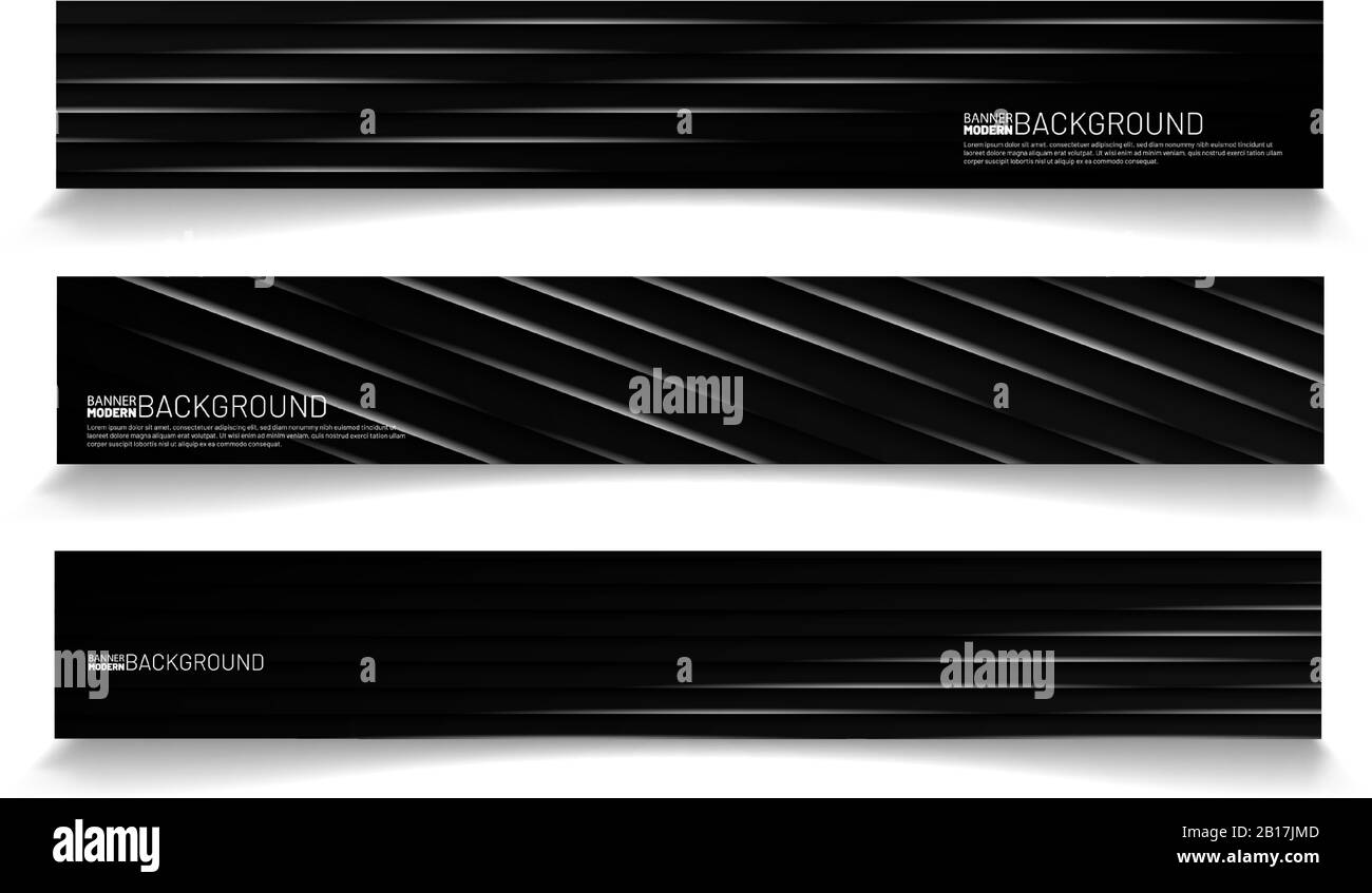 Modern web banner background. abstract vector template design. light ...