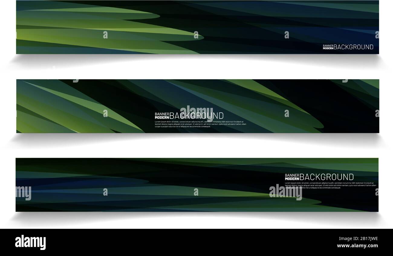 Modern web banner background. abstract vector template design. light ...