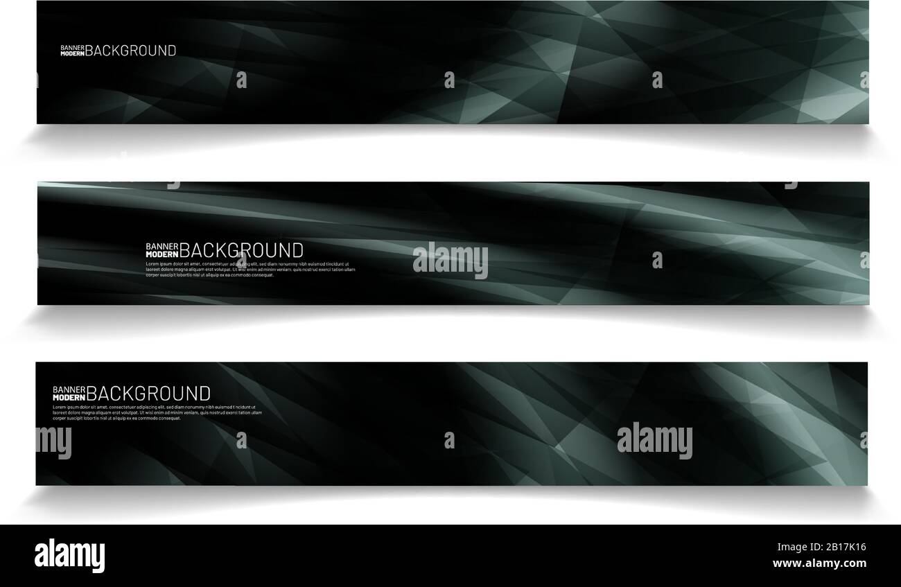 Modern web banner background. abstract vector template design. light ...