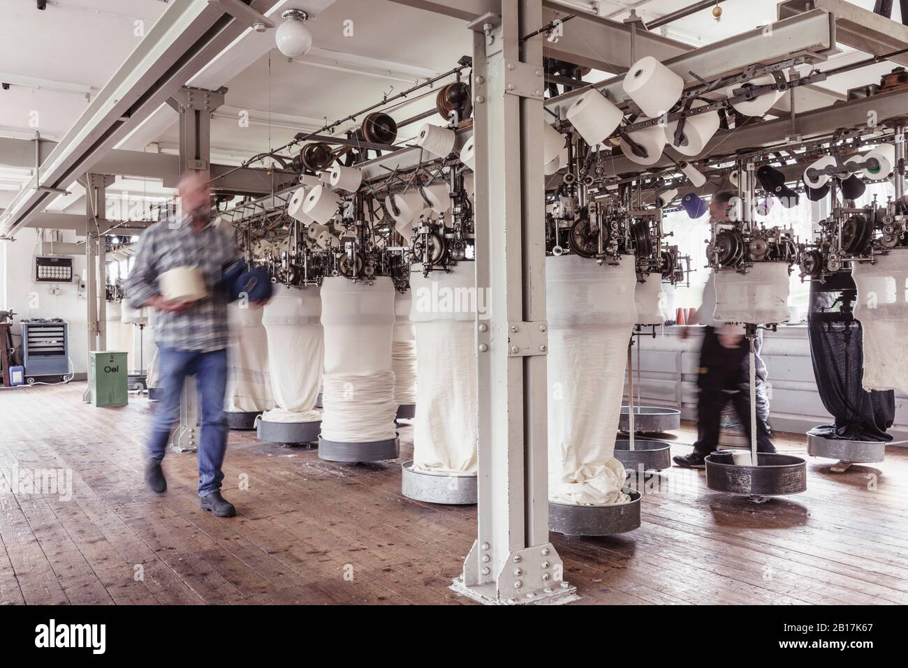 Men workers going factory hi-res stock photography and images - Alamy