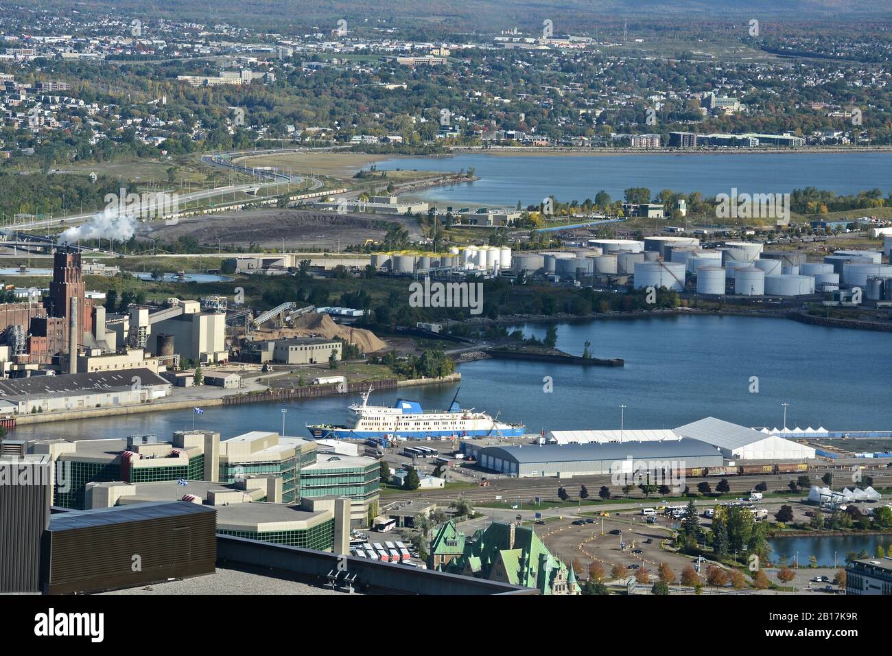 Quebec city capital observatory hi-res stock photography and images - Alamy