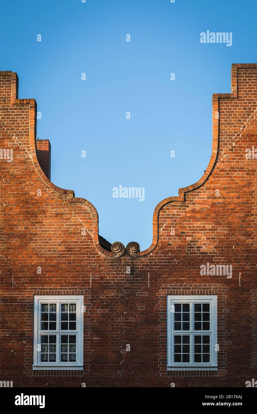 Germany, Potsdam, Dutch Quarter, Old brick buildings Stock Photo - Alamy