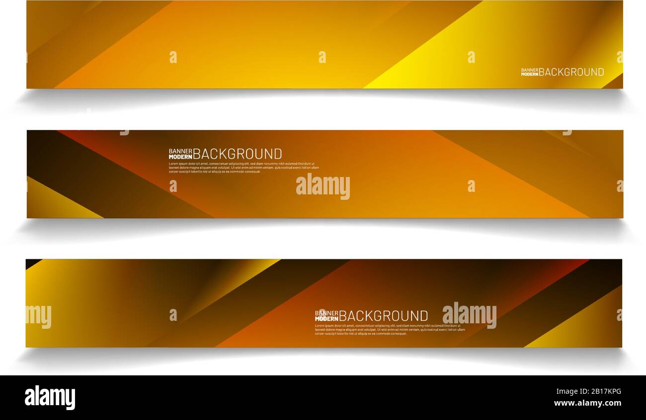 Modern web banner background. abstract vector template design. light ...