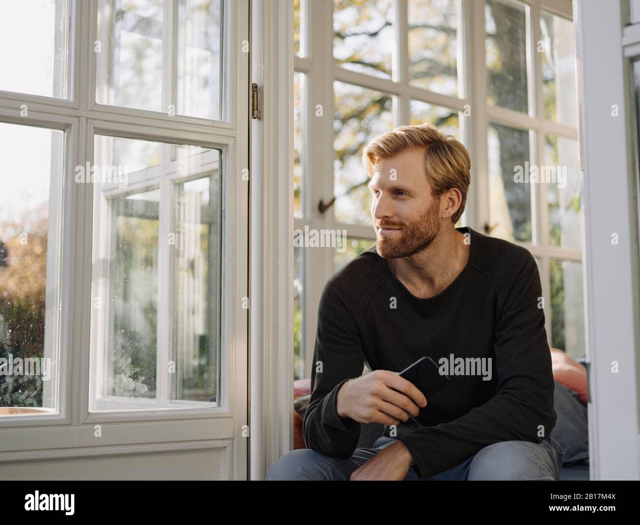 Sunroom house interior hi-res stock photography and images - Alamy
