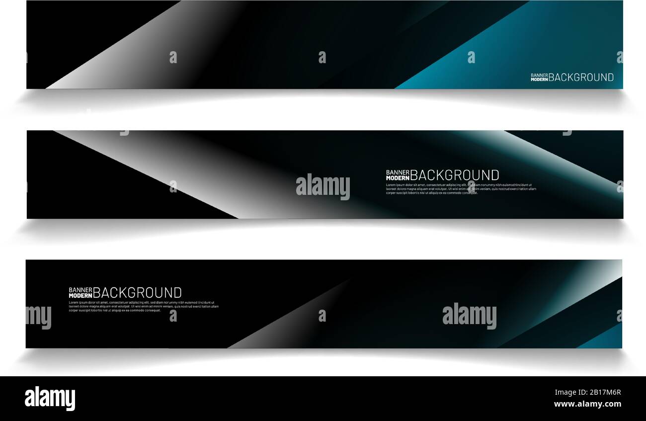 Modern web banner background. abstract vector template design. light ...