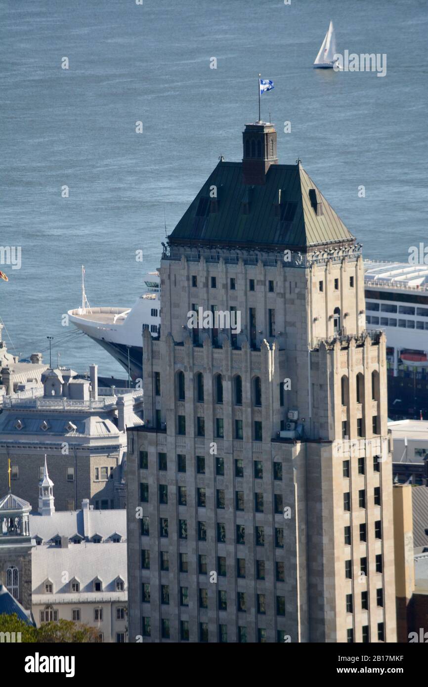 Quebec city capital observatory hi-res stock photography and images - Alamy