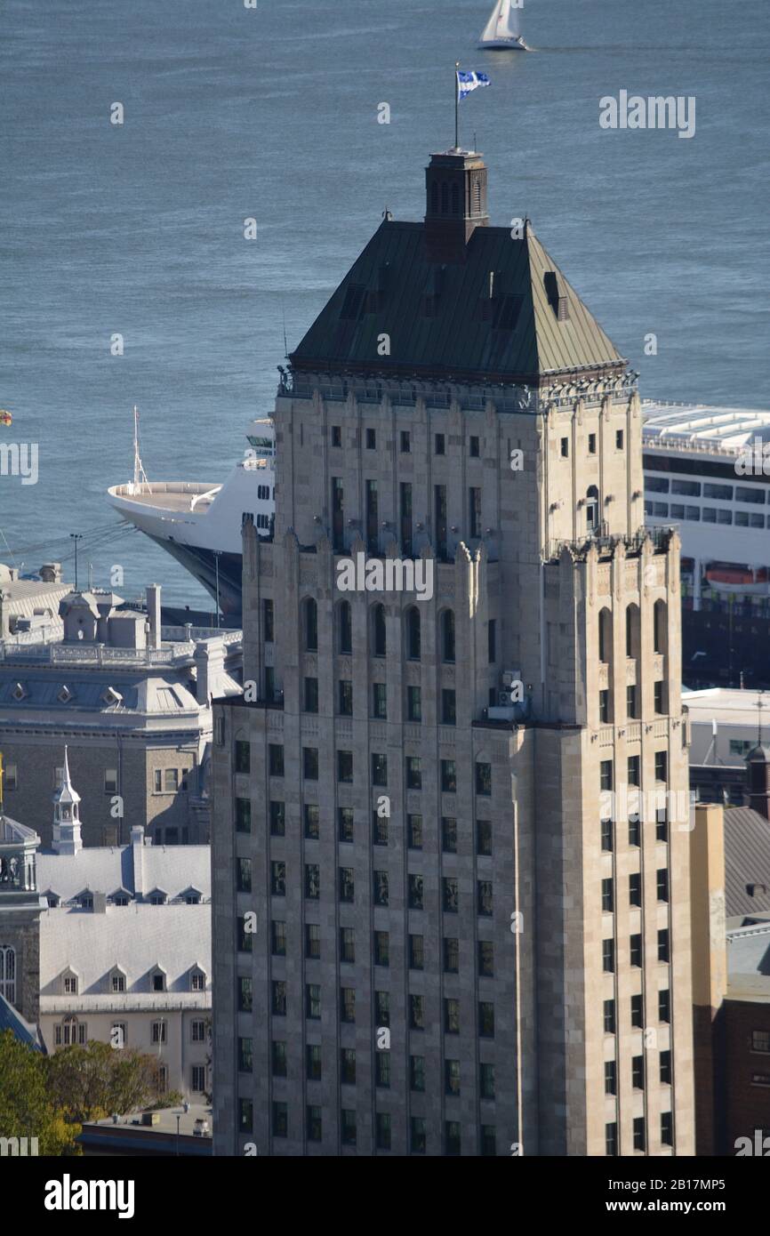 Quebec city capital observatory hi-res stock photography and images - Alamy