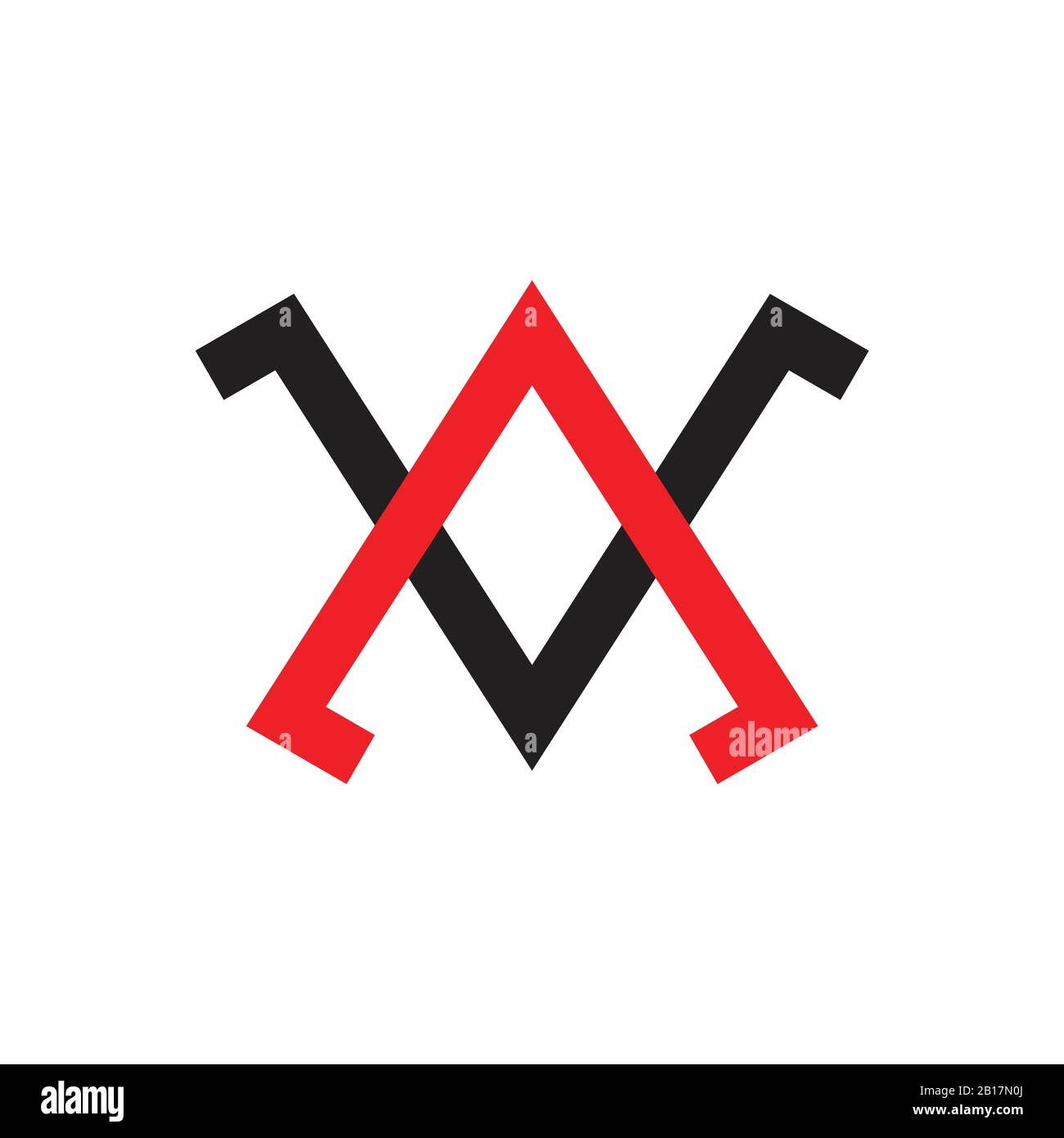 colorful arrow linked logo vector Stock Vector Image & Art - Alamy