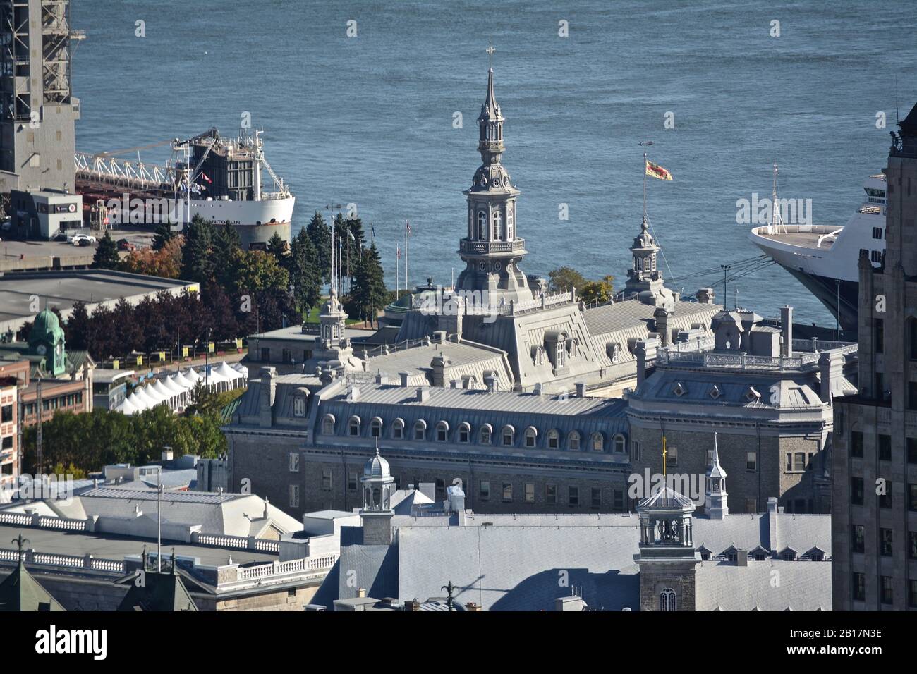 Quebec city capital observatory hi-res stock photography and images - Alamy