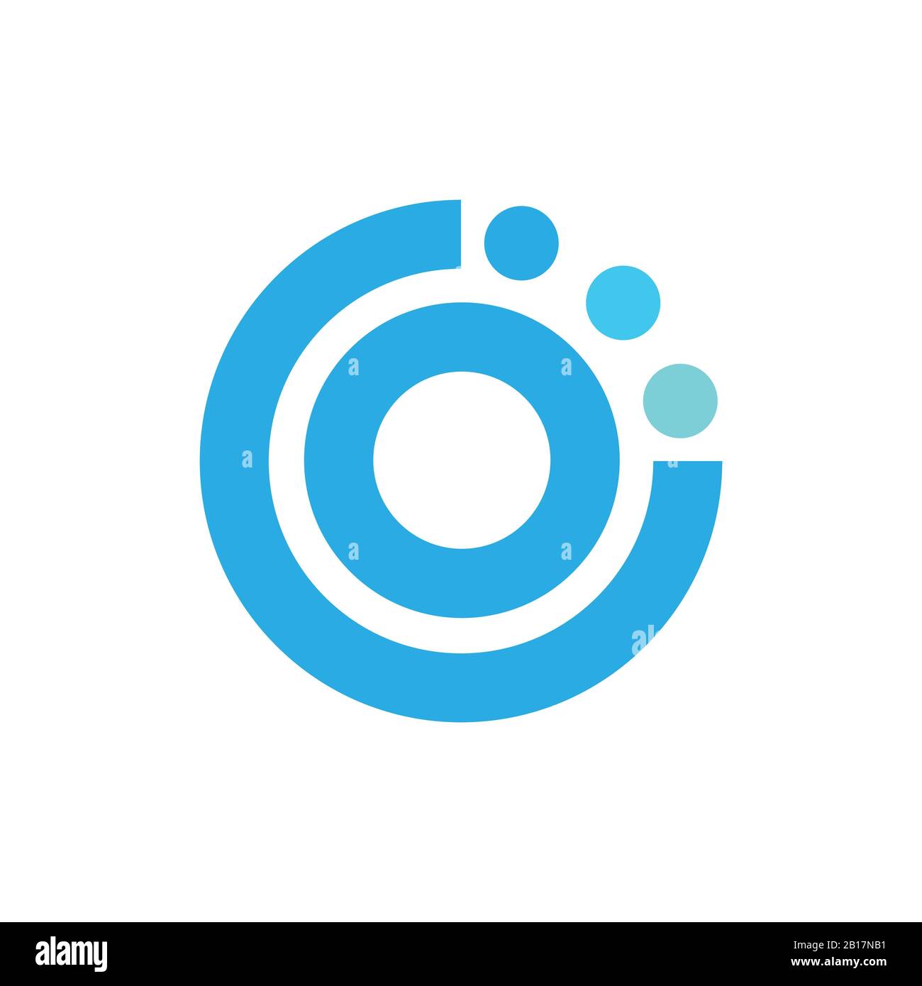 circle process dots symbol decoration vector Stock Vector Image & Art ...