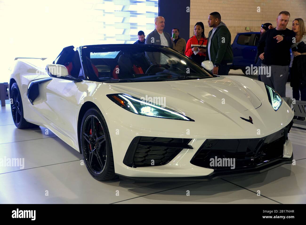 Philadelphia, Pennsylvania, U.S.A - February 9, 2020 - The white color ...