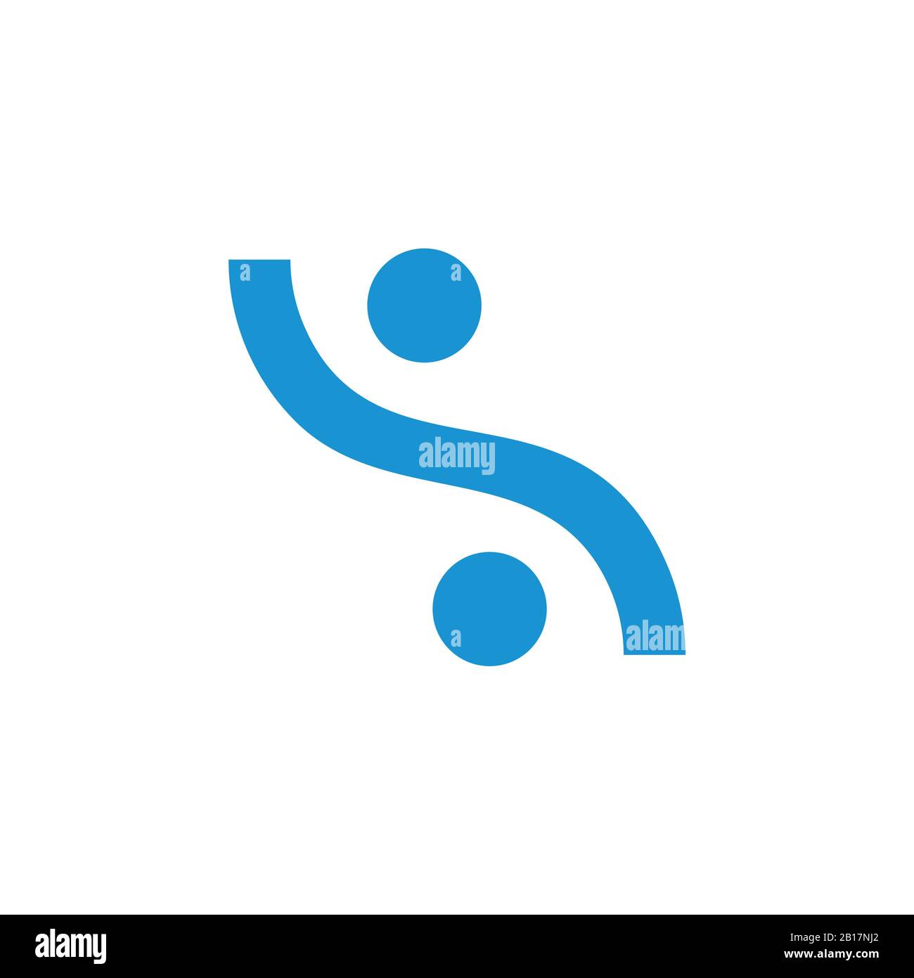 abstract dots line simple logo vector Stock Vector Image & Art - Alamy