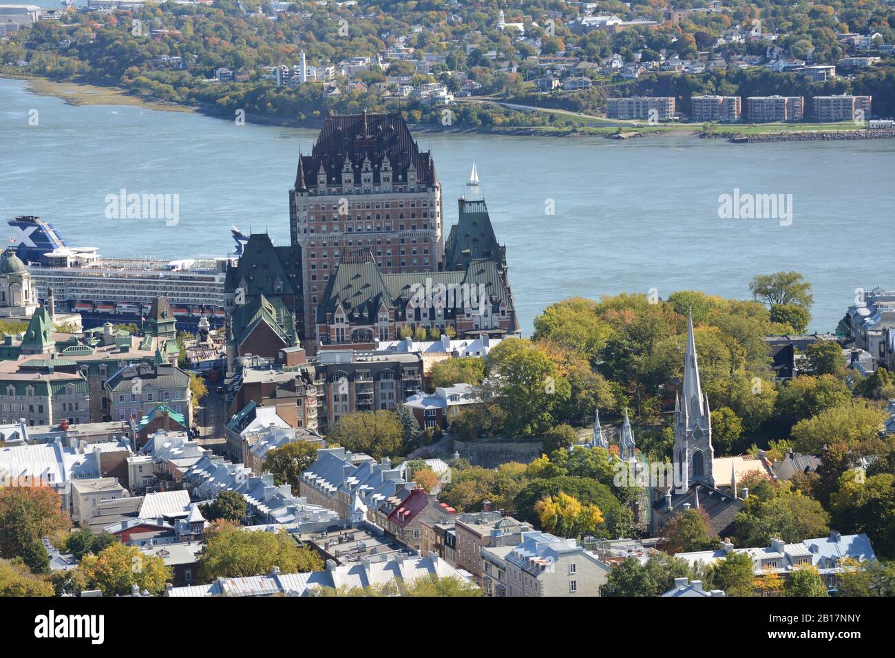 Quebec city capital observatory hi-res stock photography and images - Alamy