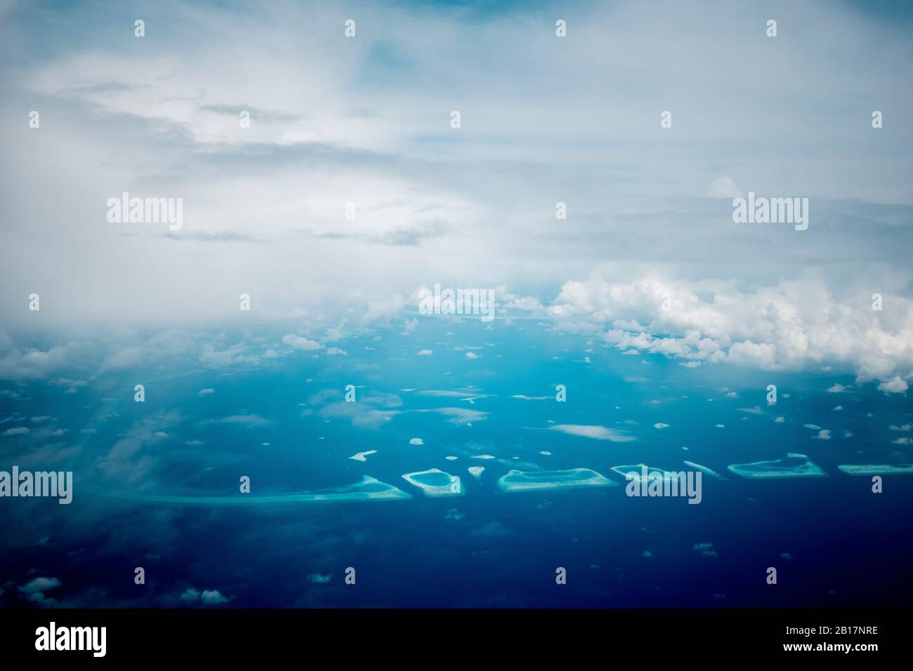 Aerial view maldive islands High Resolution Stock Photography and ...