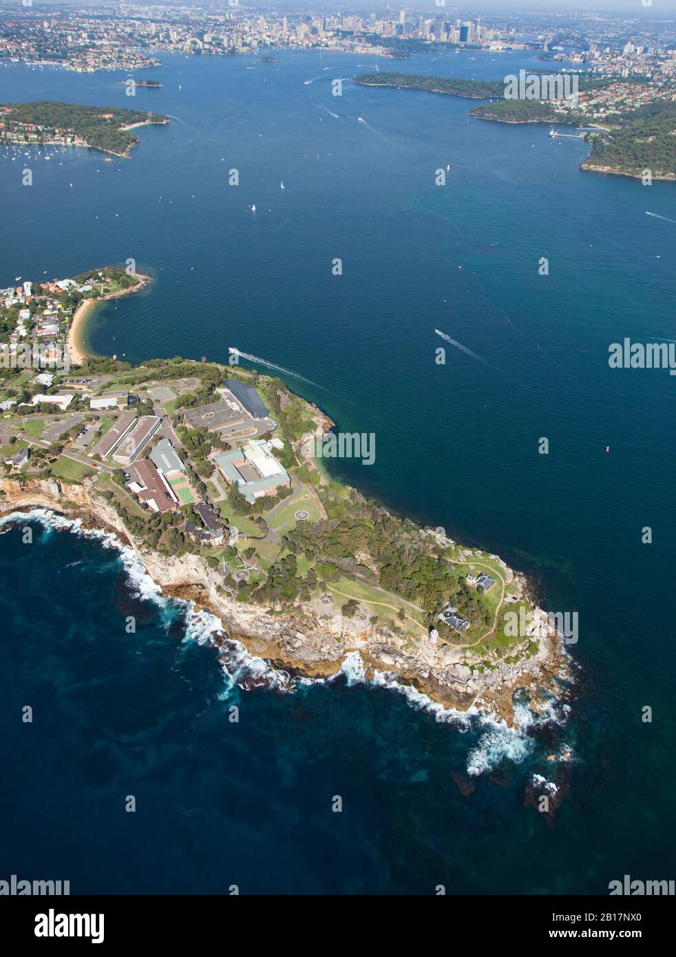 Sydney harbour aerial view hi-res stock photography and images - Alamy