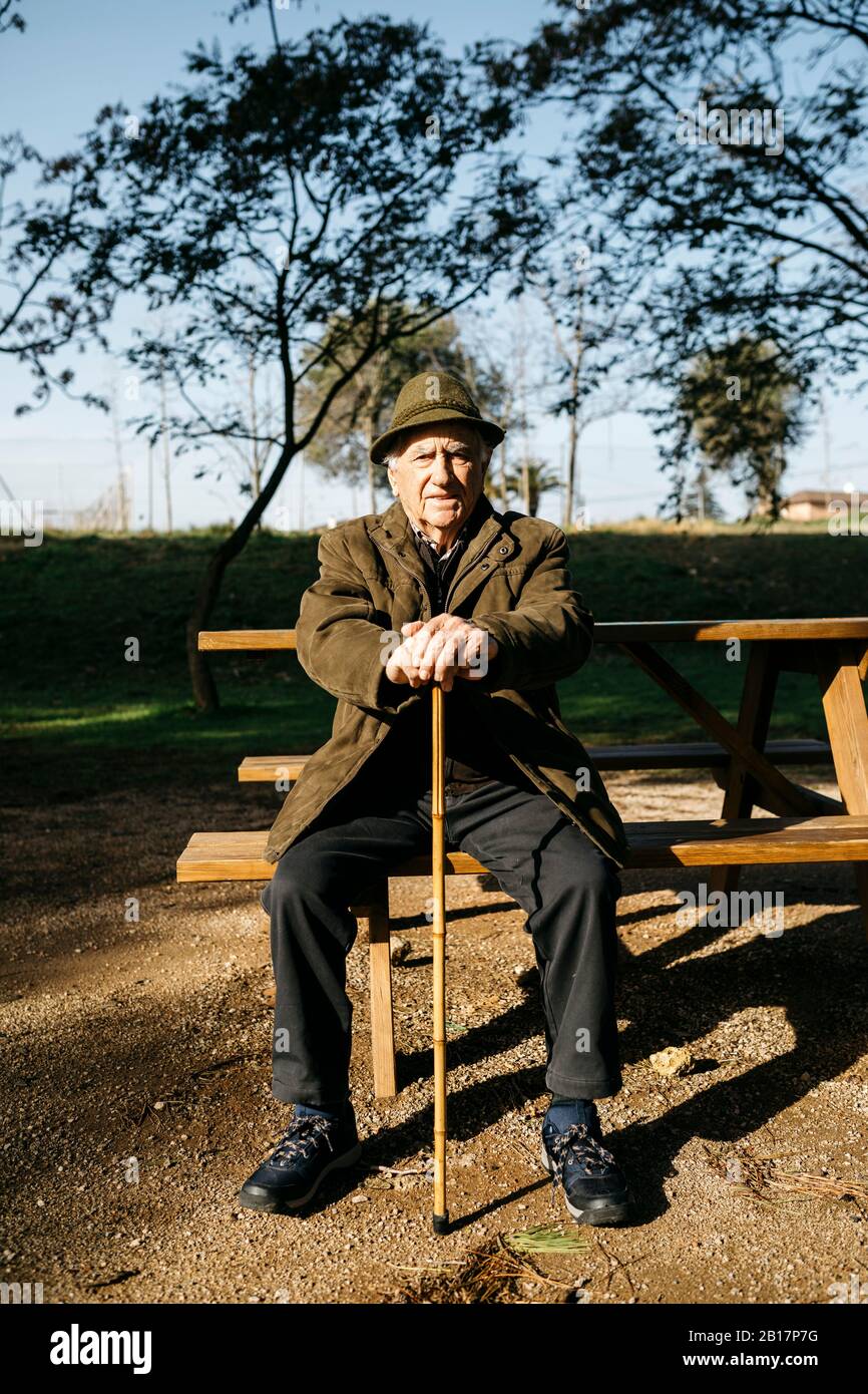 Old Man With Cane Funny