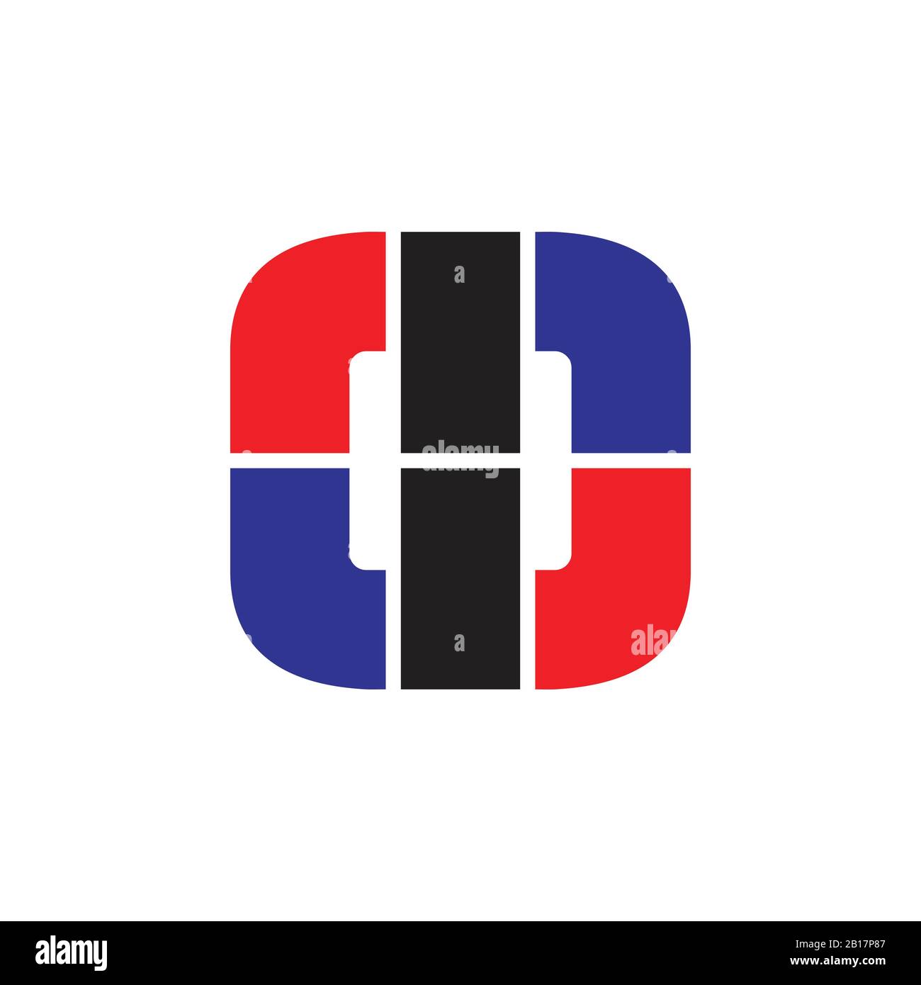 square abstract geometric simple logo vector Stock Vector Image & Art ...