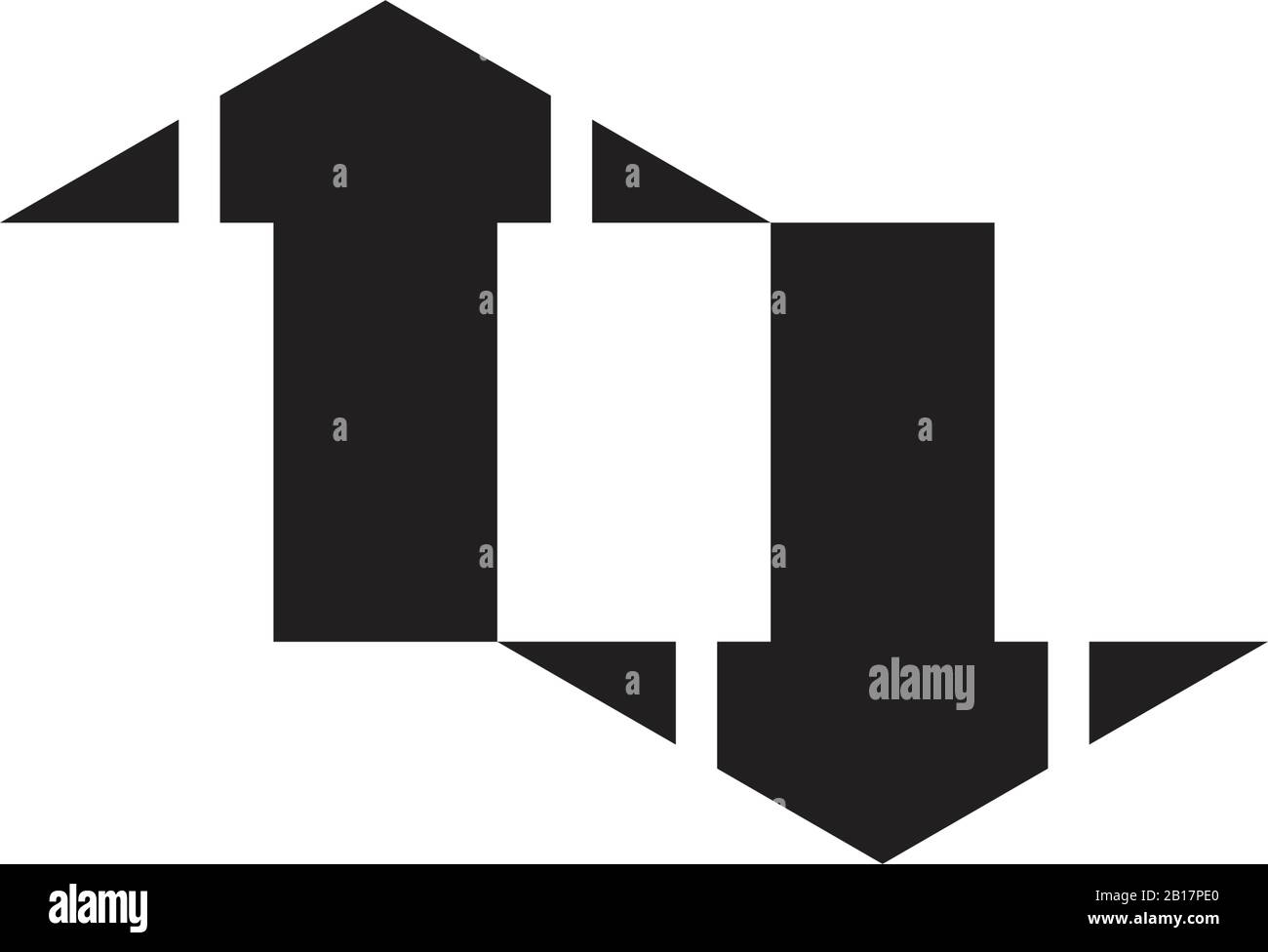 Opposite square Stock Vector Images - Alamy