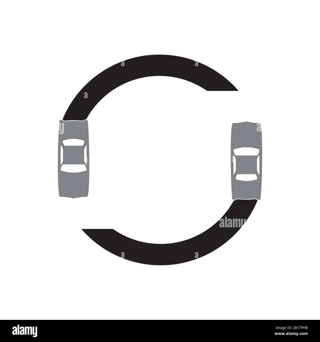 drift car circle design vector Stock Vector Image & Art - Alamy