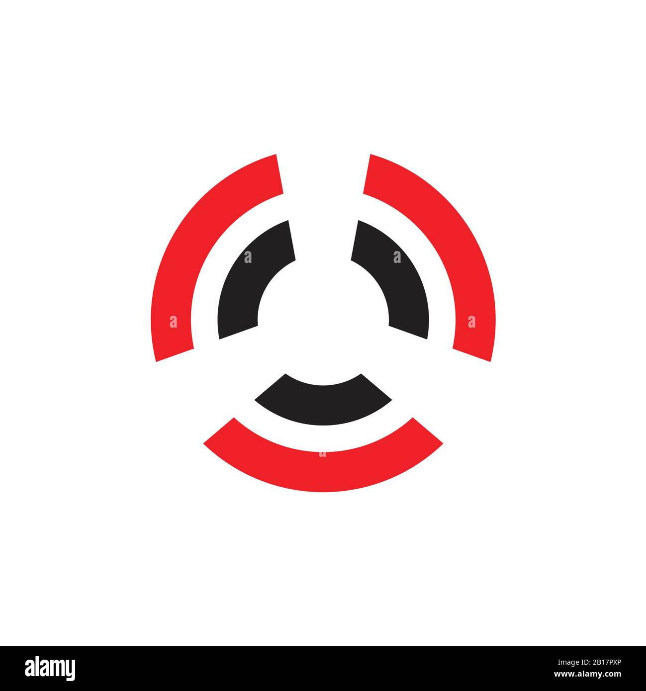 circle geometric target dots design symbol vector Stock Vector Image ...