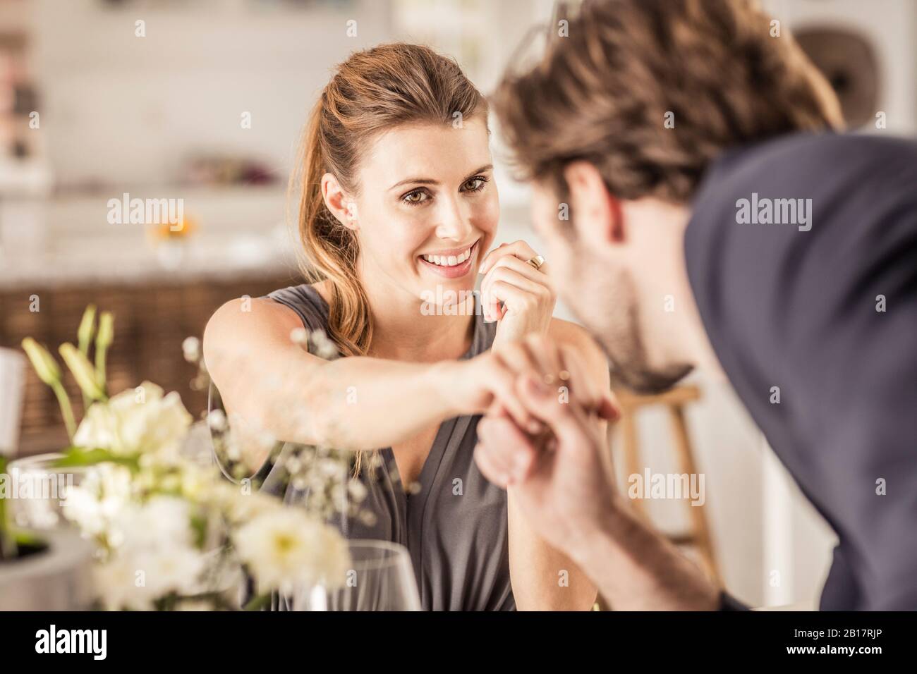 Kissing hand hi-res stock photography and images - Alamy