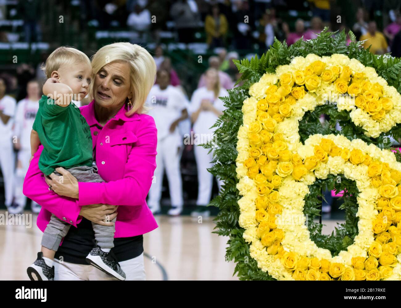 Waco, Texas, USA. 22nd Feb, 2020. Baylor Lady Bears head coach Kim ...