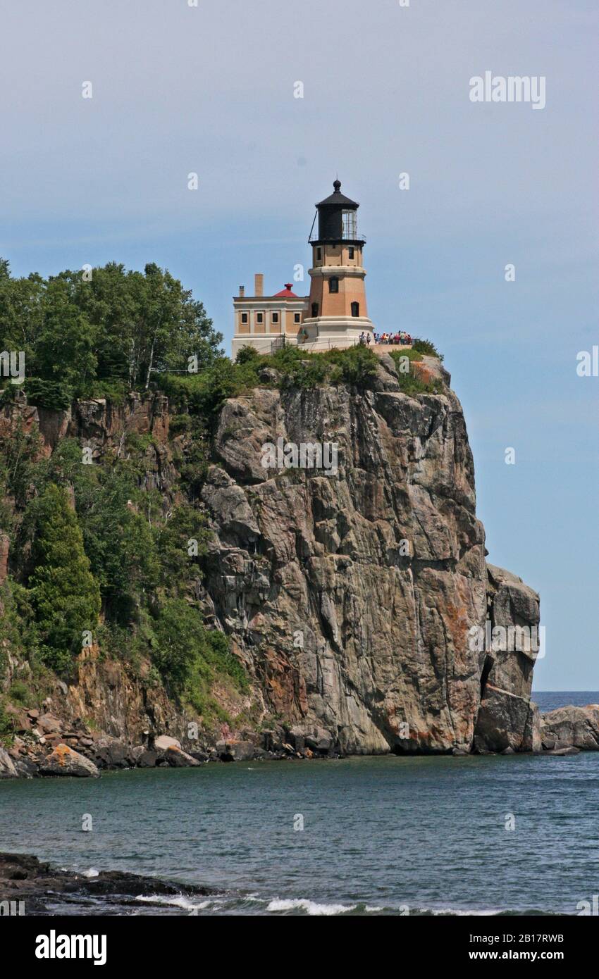Split Rock Lighthouse Stock Photo - Alamy