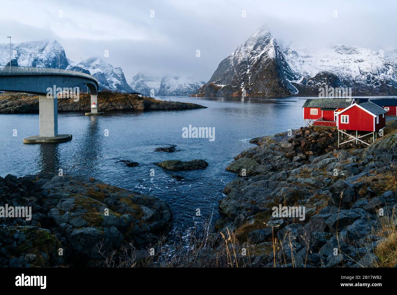 Fishing in hamnoya lofoten islands hi-res stock photography and images ...