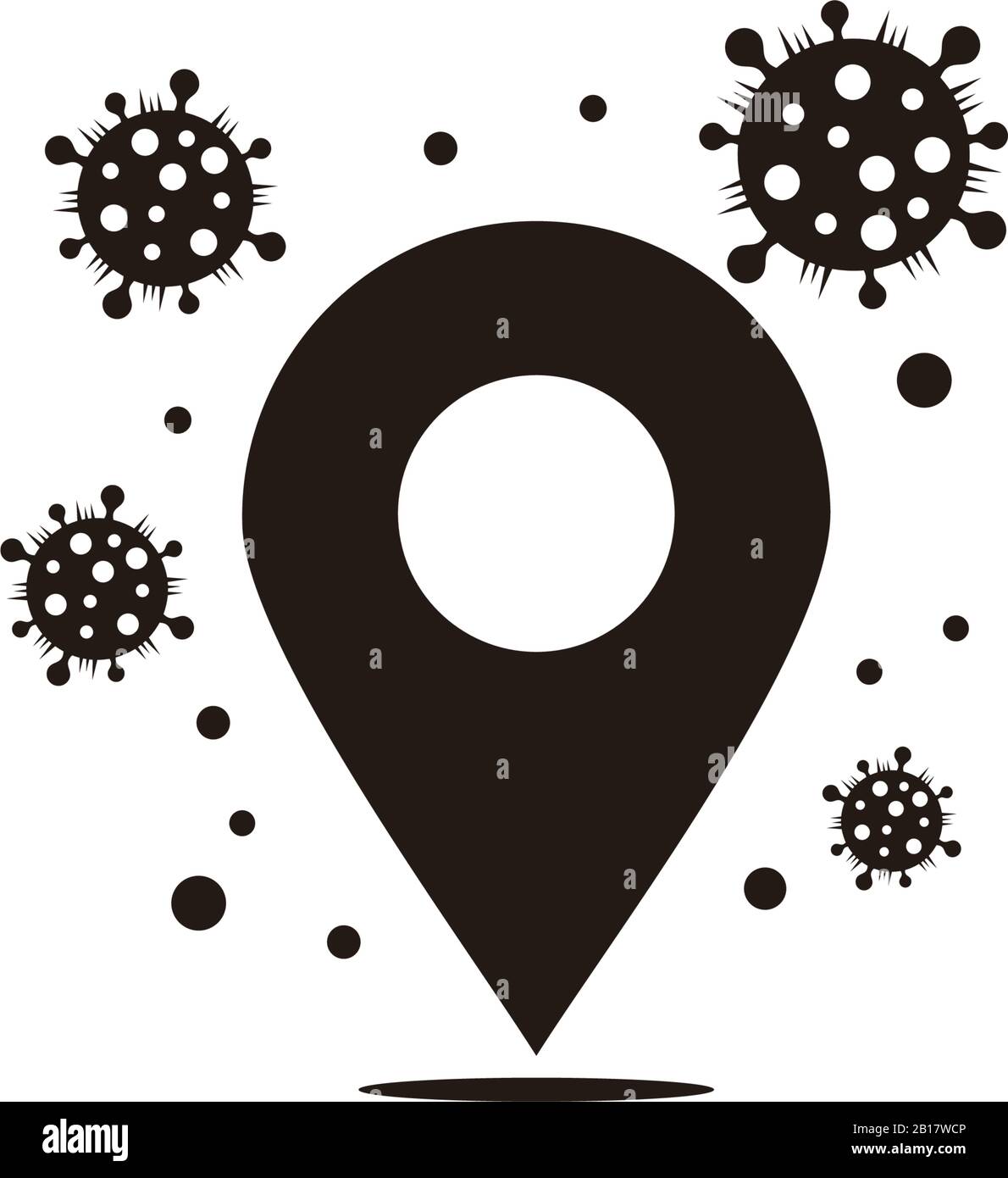 Virus attack vector vectors Cut Out Stock Images & Pictures - Alamy