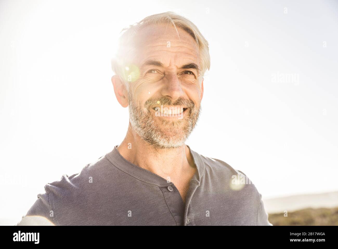 Grey haired hi-res stock photography and images - Alamy