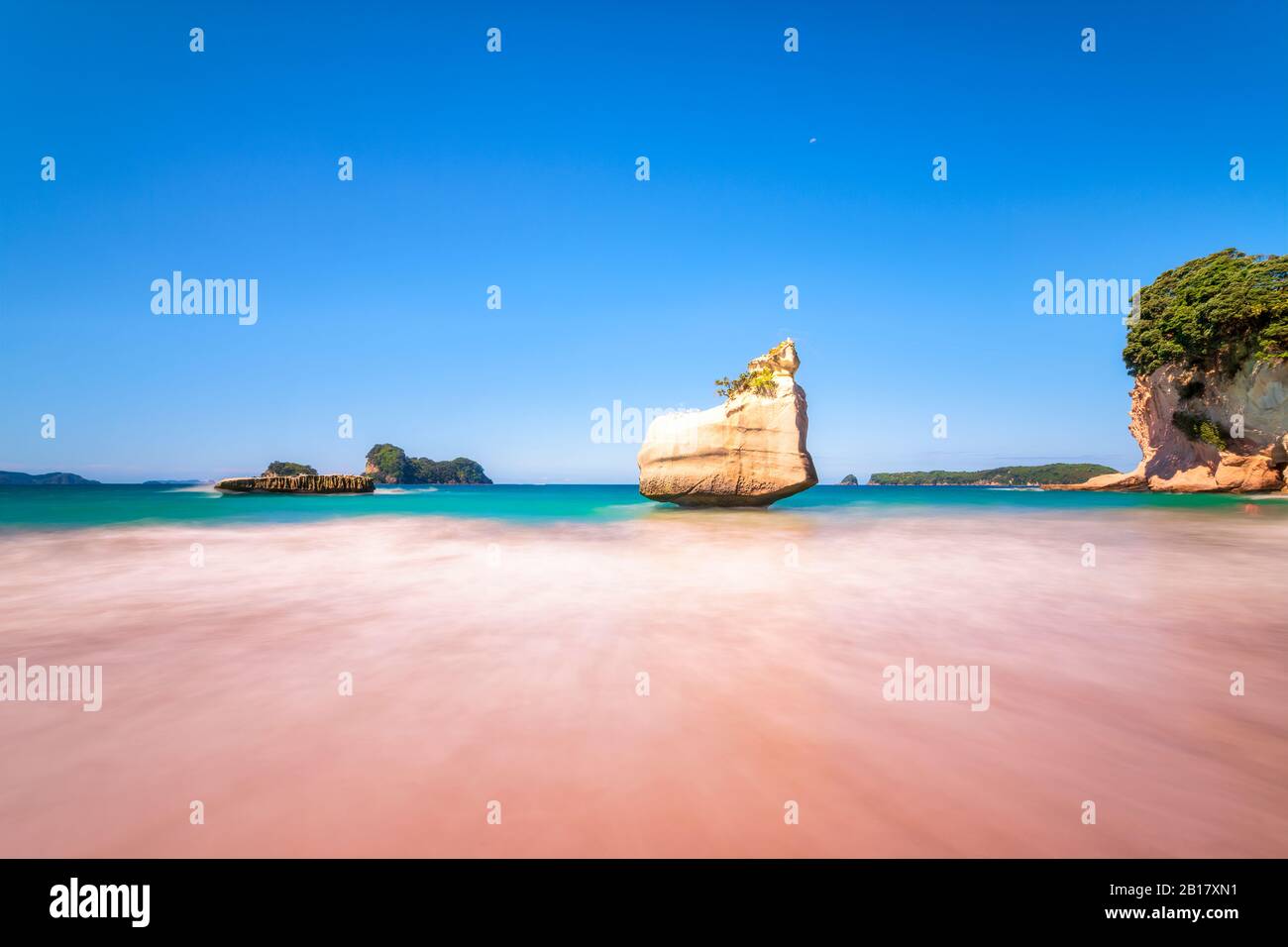 New Zealand, North Island, Waikato, Coromandel Peninsula, Cathedral ...