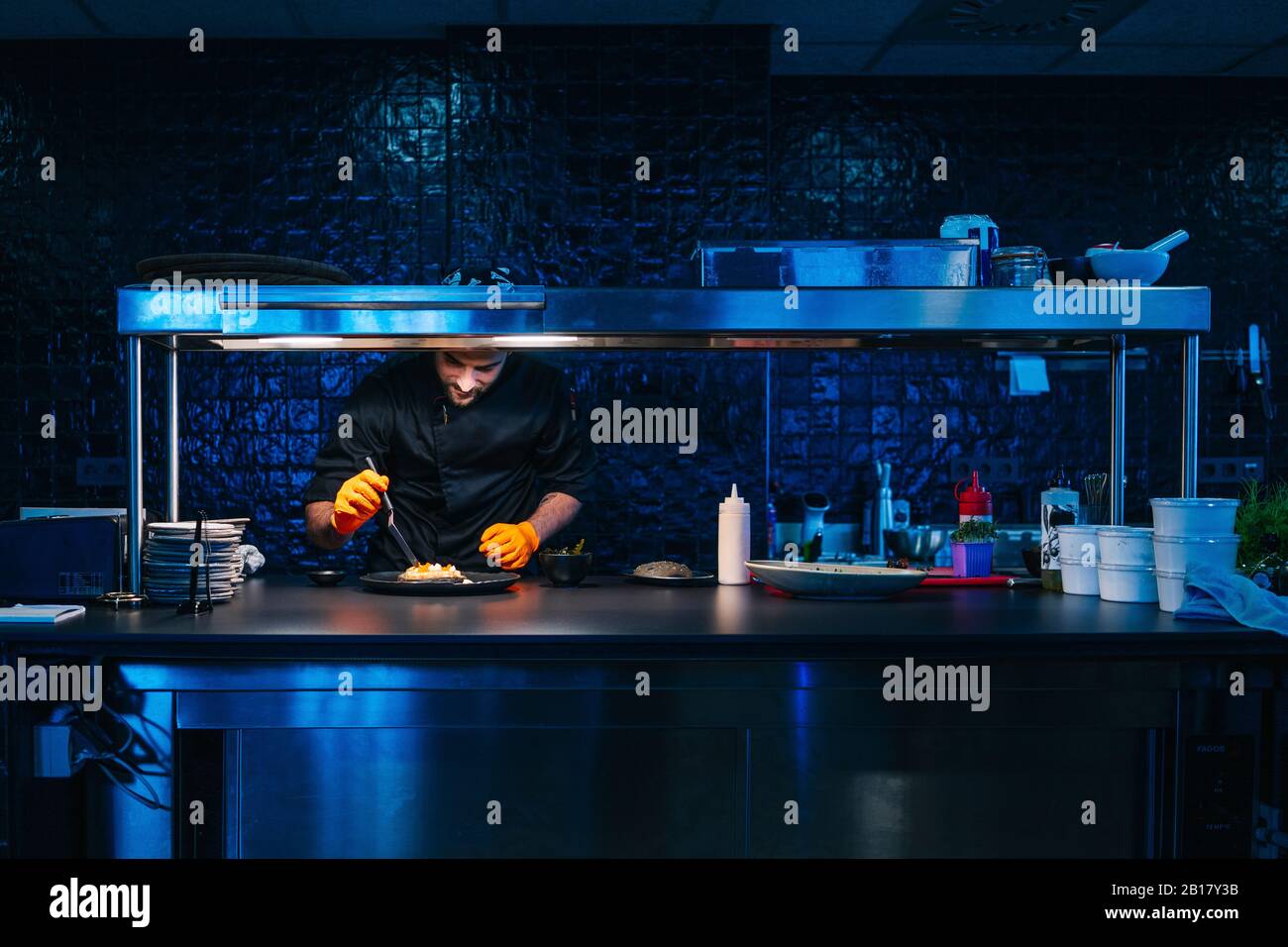 Meals prepared by a chef hi-res stock photography and images - Alamy