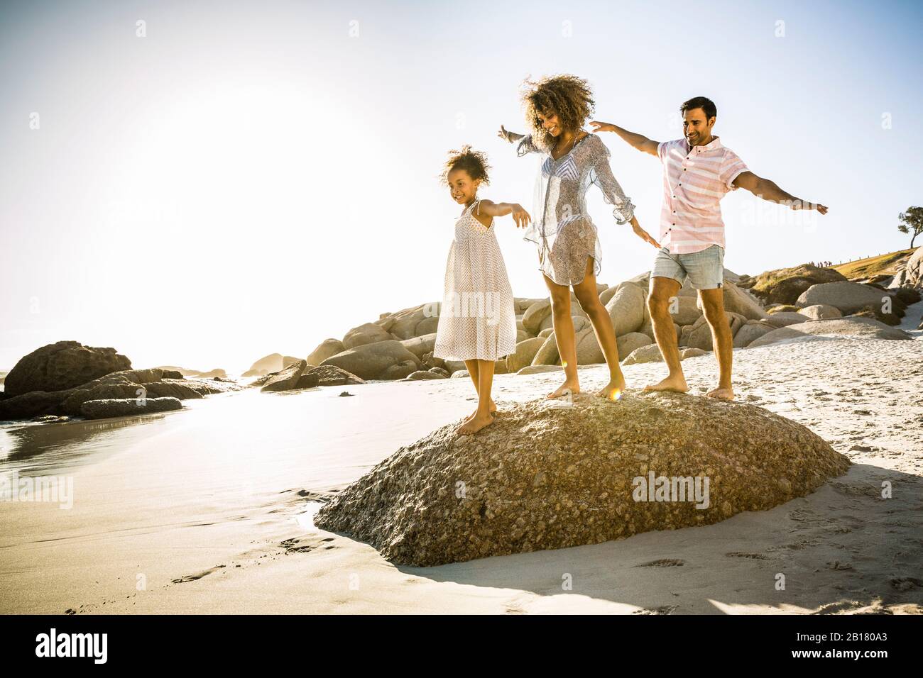 Balancing family hi-res stock photography and images - Alamy