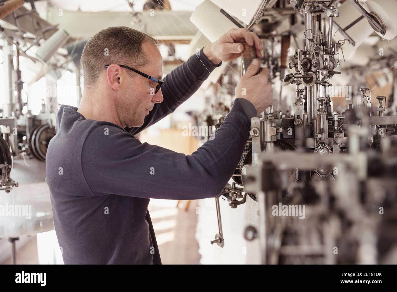 Profile blue humans human beings hi-res stock photography and images ...