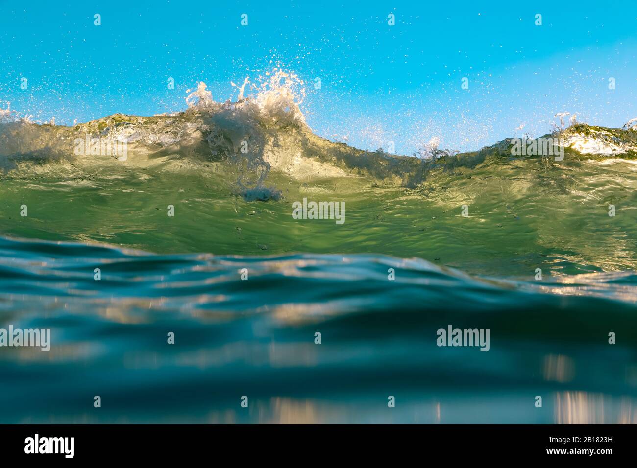 Indonesia, Bali, Sea wave Stock Photo - Alamy