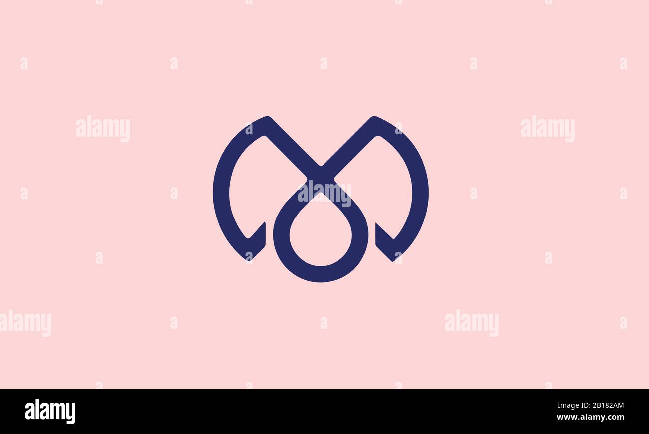 M letter alphabet Stock Vector Images - Alamy