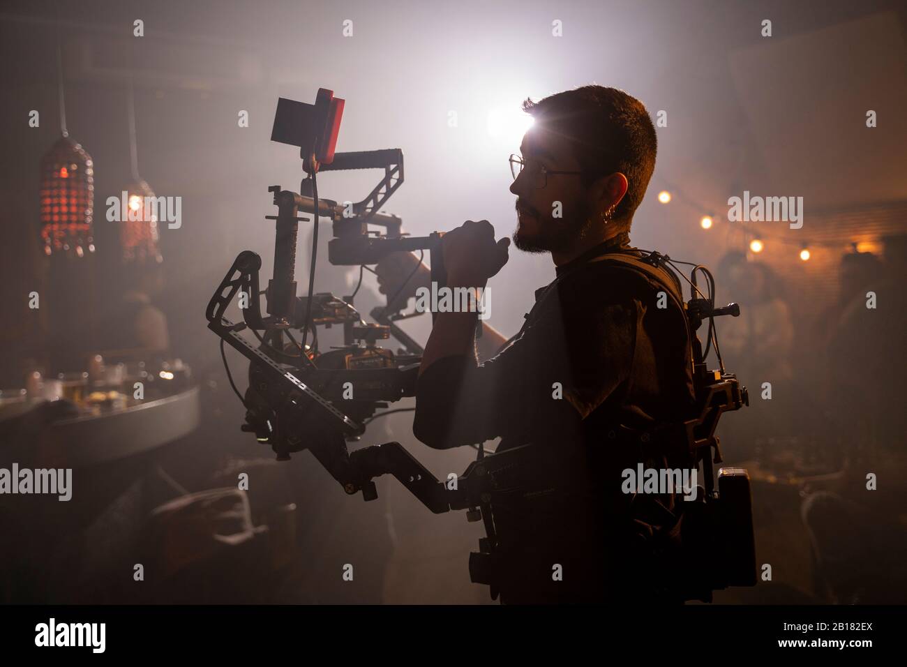 Filming backlight hi-res stock photography and images - Alamy