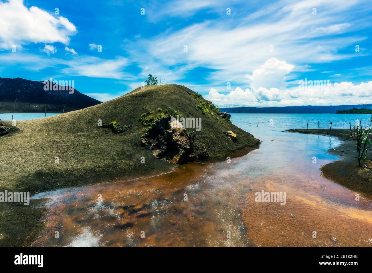 Papua New Guinea, East New Britain Province, Rabaul, Shore of New ...