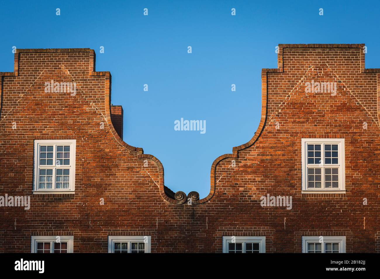 Germany, Potsdam, Dutch Quarter, Old brick buildings Stock Photo - Alamy