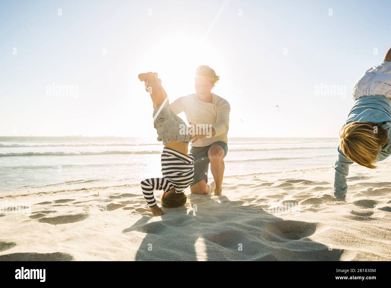 Child Headstand High Resolution Stock Photography and Images - Alamy