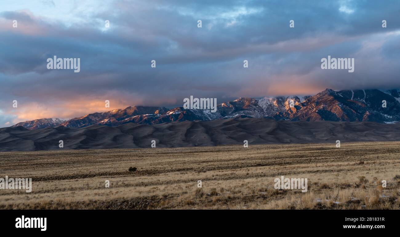 Great Sand Dunes National Park - Alamosa, Colorado Stock Photo - Alamy